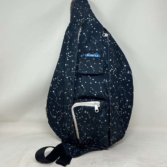 Kavu | Bags | New Rare Kavu Sling Rope Bag Star Gaze Stars Galaxy ...